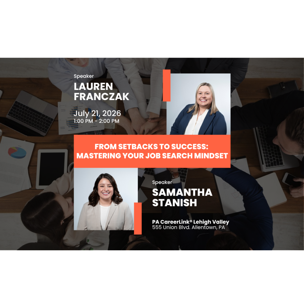 Events | PA CareerLink® Lehigh Valley